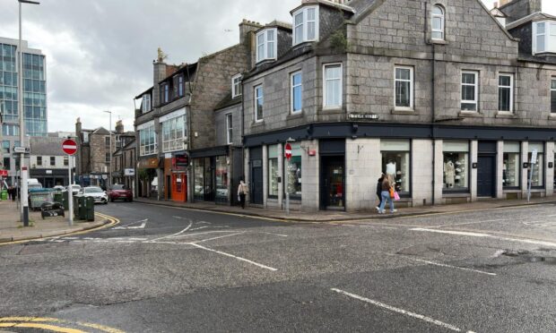 Woman struck by van in Aberdeen city centre