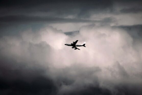 US Air Force plane loops around RAF Lossiemouth