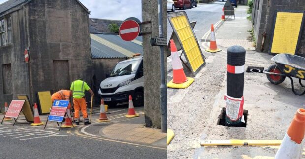 Orkney: Why new bollards appeared in Kirkwall this week