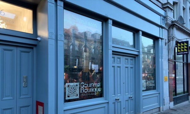 Gourmet Boutique: Signs go up for champagne shop in Aberdeen