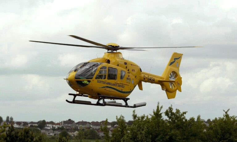 Person airlifted to hospital following A87 lorry crash near Invergarry