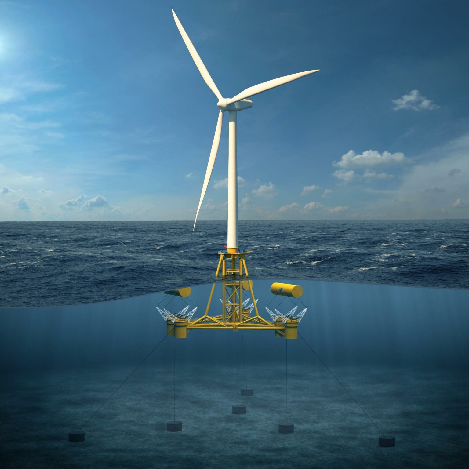 Wave energy - floating wind hybrid could aid oil and gas decarbonisation