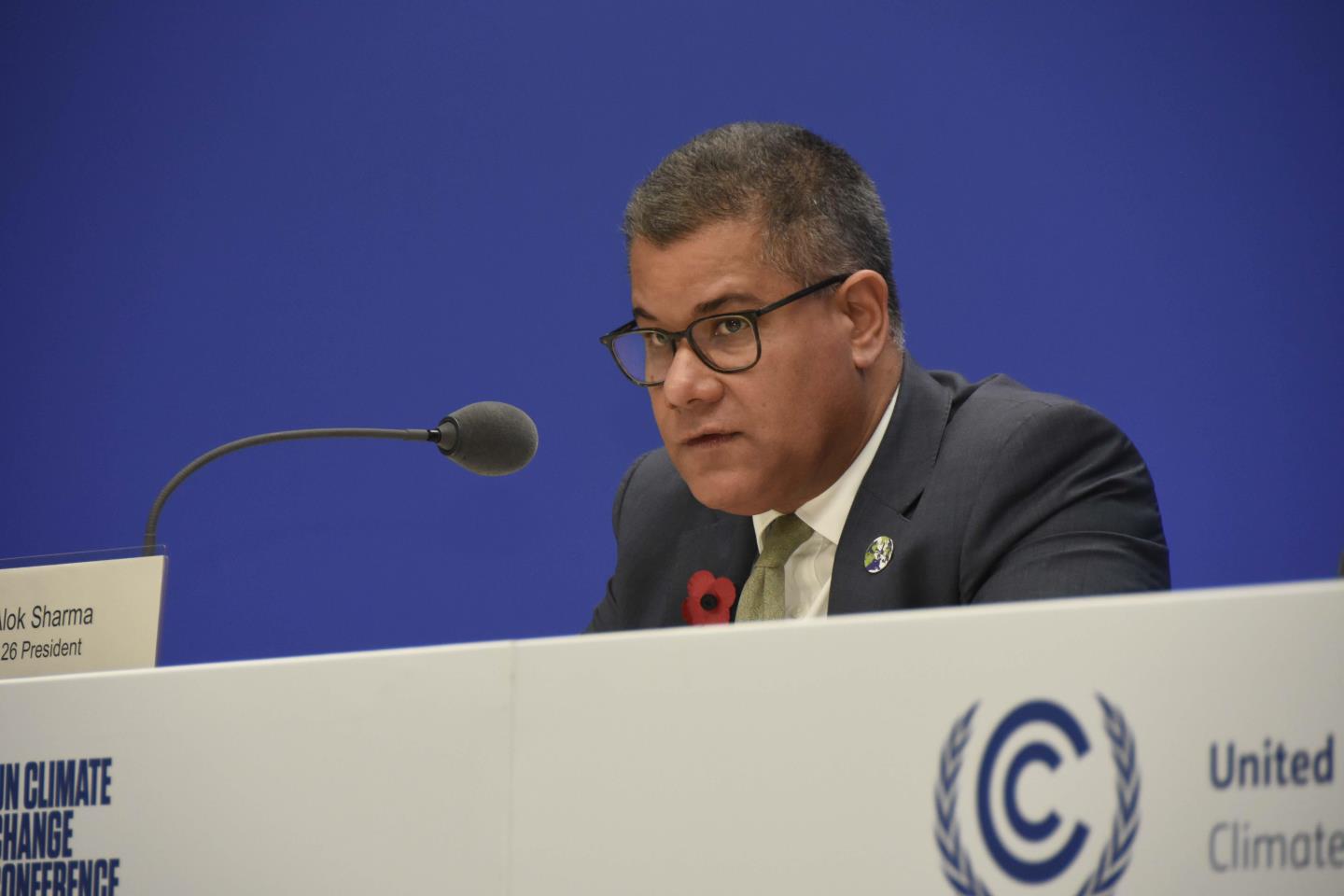 COP26 President Alok Sharma dodges questions on oil majors’ attendance