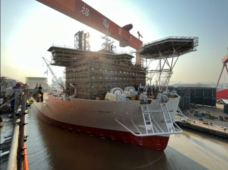 Jan De Nul launches next-gen Les Alizés heavy lift vessel