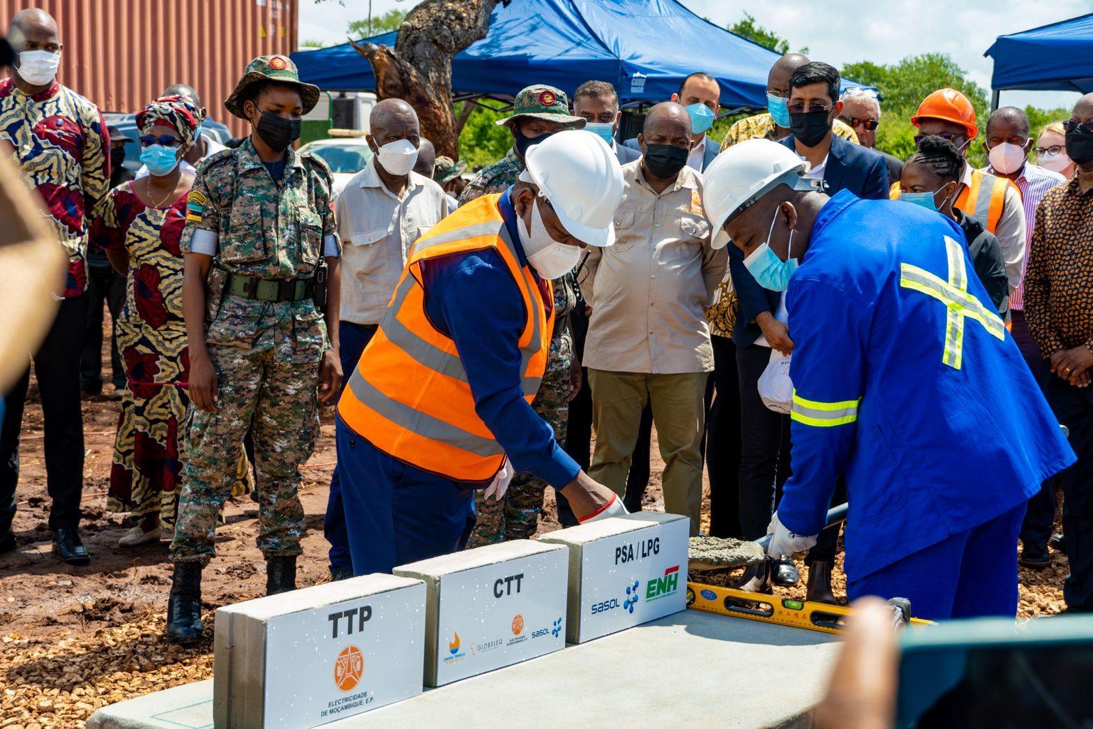 Mozambique president launches Temane project