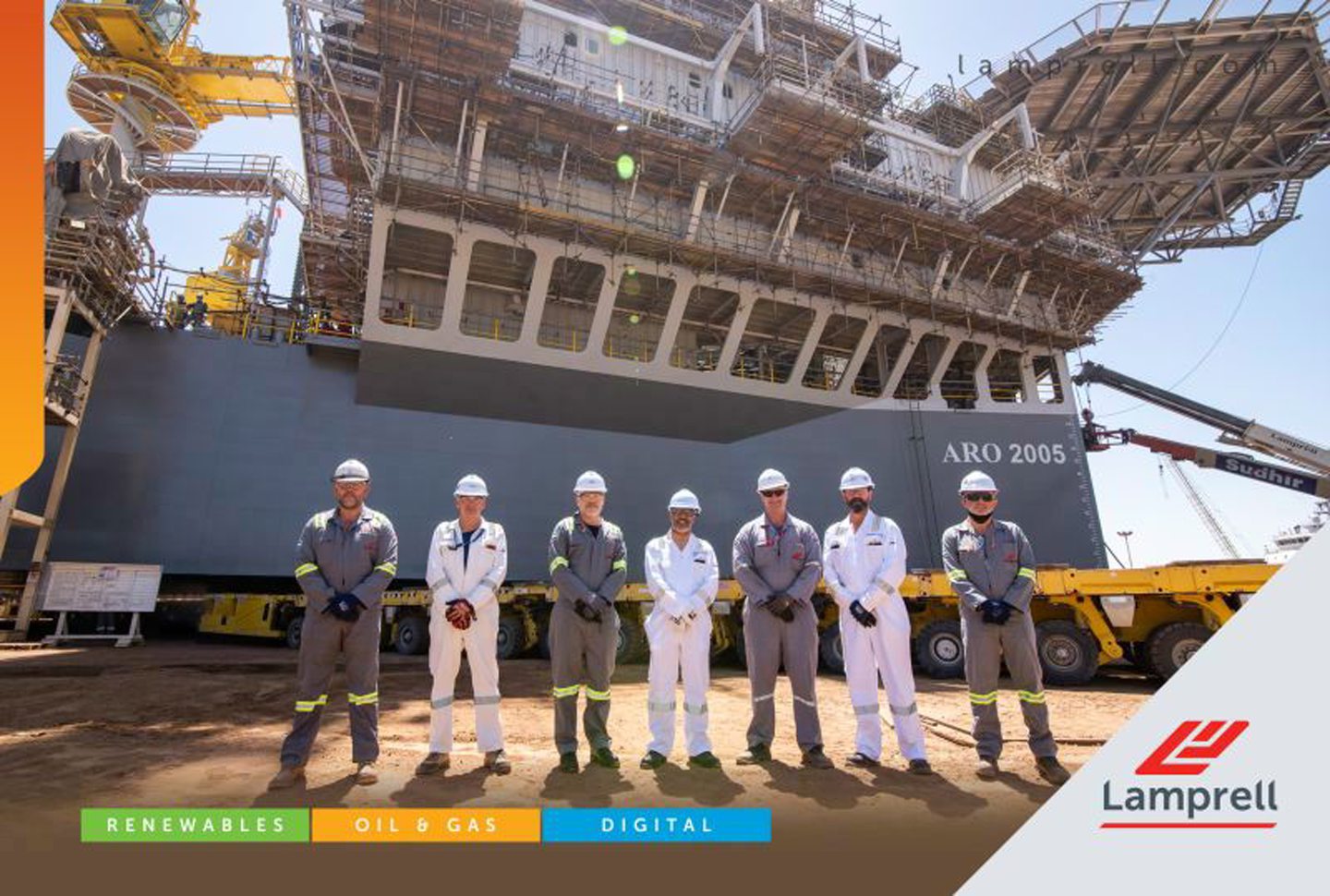 Lamprell delivers 'new state-of-the-art' jack-up rig