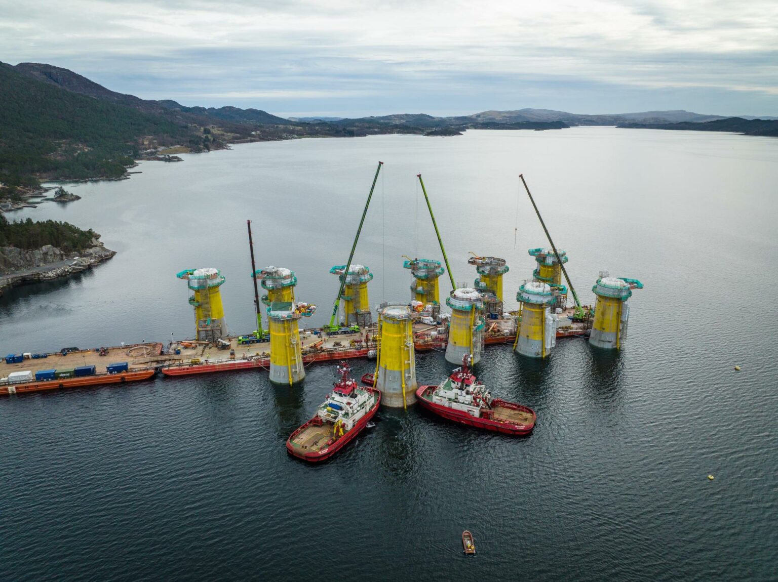 First turbine assembled for Equinor’s Hywind Tampen project