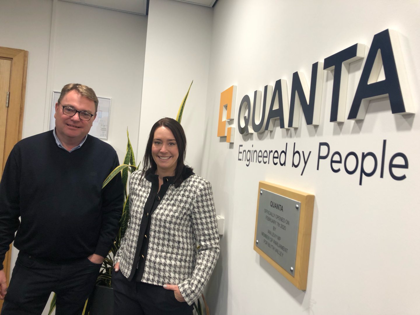 Quanta: two management hires as it's set to create dozens of jobs