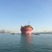 Shell Penguins FPSO sets off for North Sea - via Haugesund