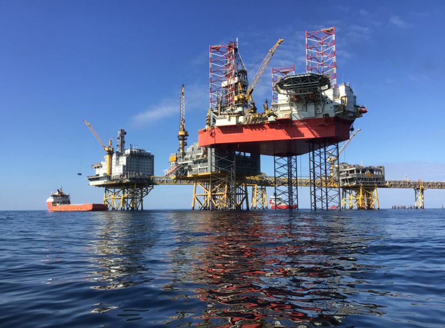 Worker’s arm amputated after being crushed on North Sea oil rig