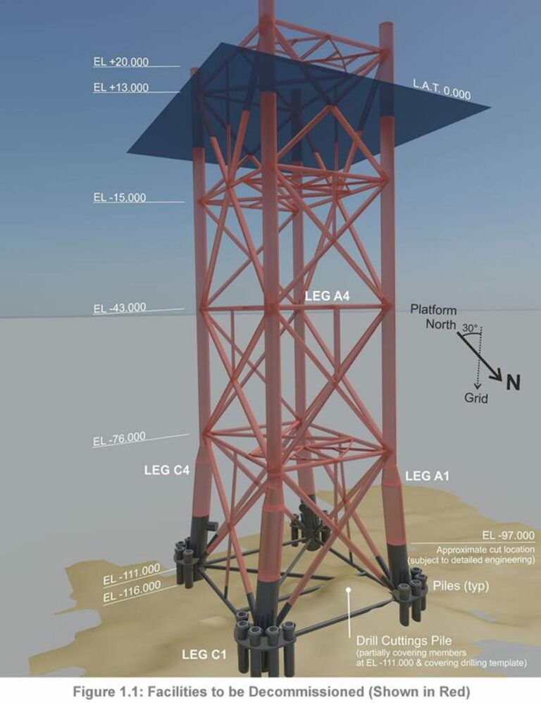 TAQA to remove upper jacket of East Brae off Aberdeen
