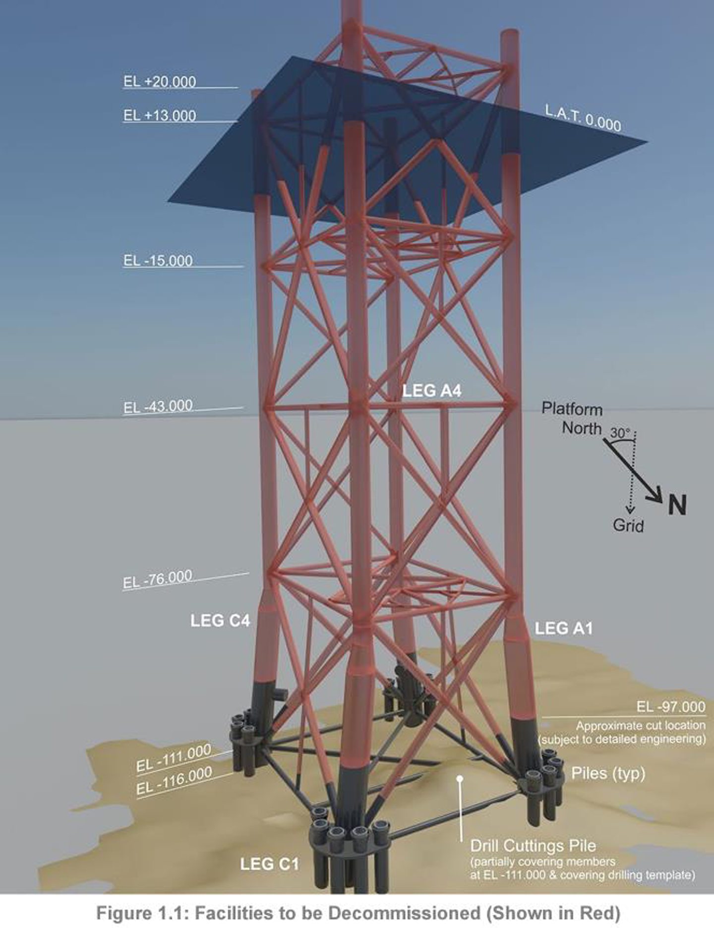 TAQA to remove upper jacket of East Brae off Aberdeen