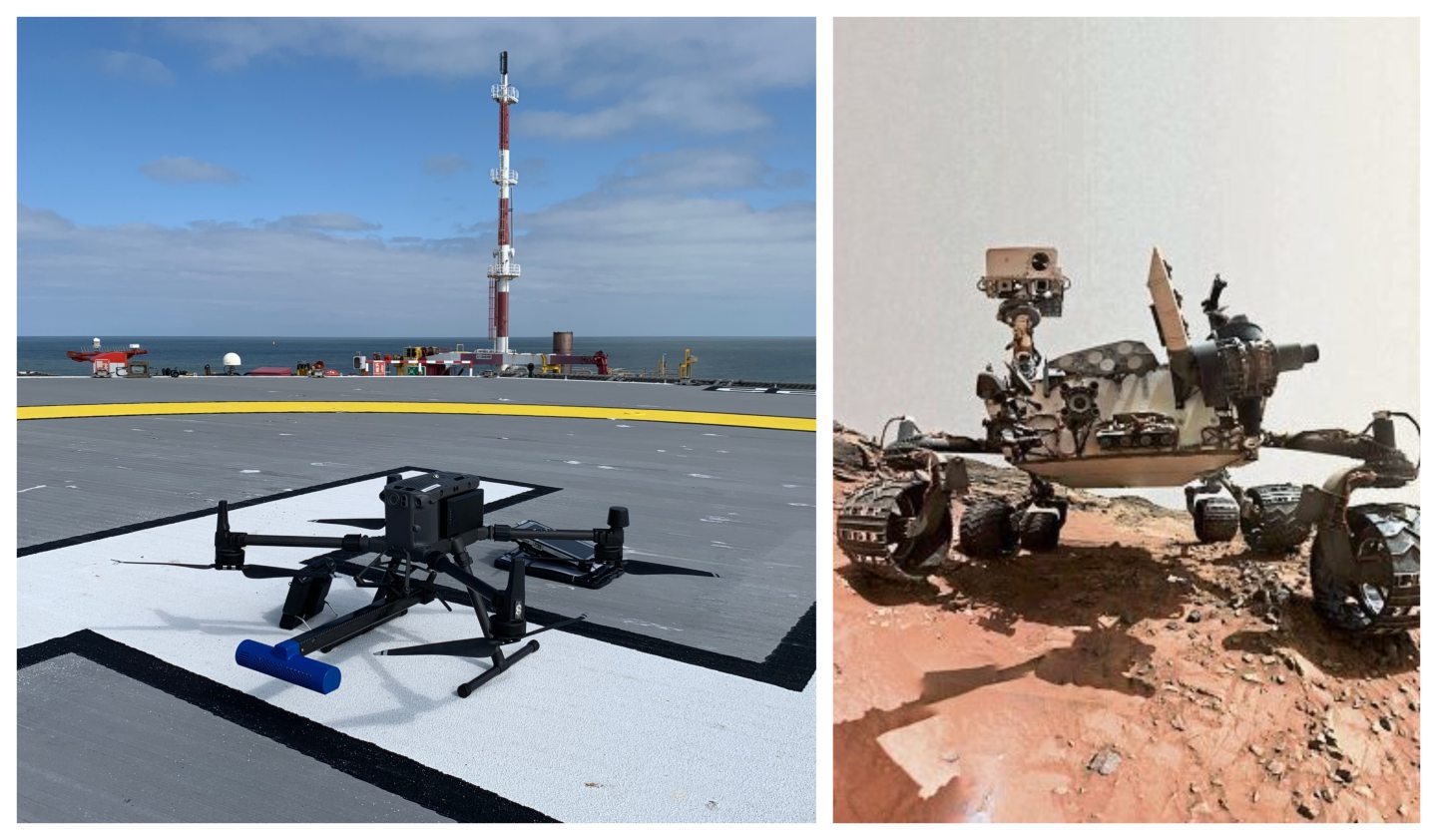 Drone fitted with NASA tech to be showcased at Offshore Europe