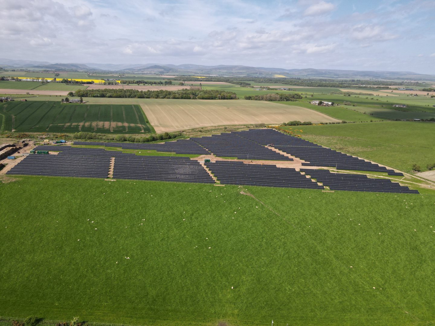 New 6.7MW Ecosse Solar Parks project opens in Forfar