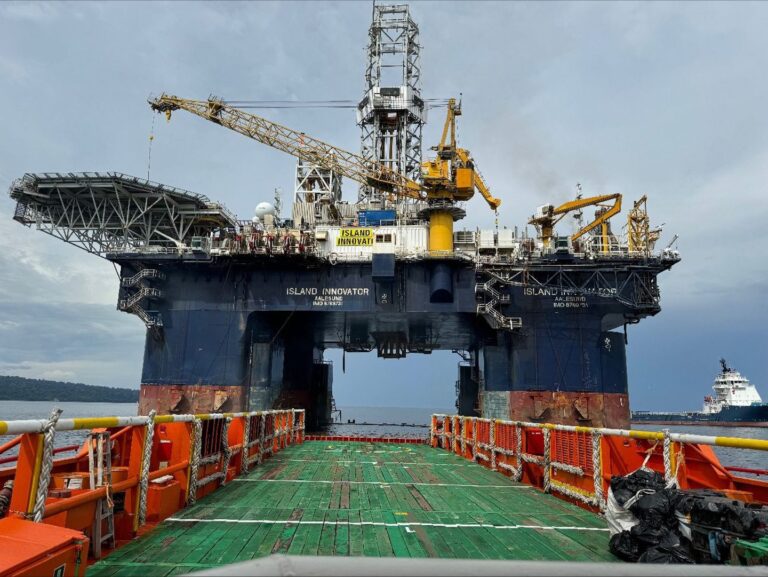 Island Innovator arrives in EG for Trident, Kosmos drilling