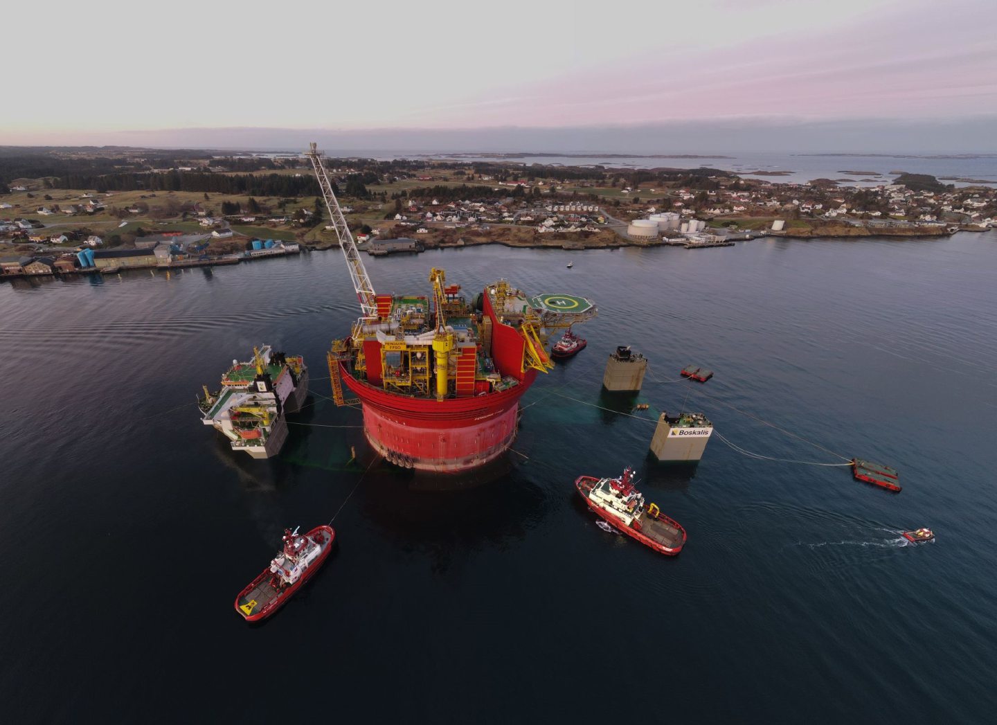 Shell starts production at Penguins redevelopment