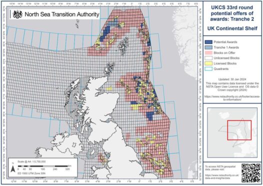 NSTA issues 24 new North Sea licences from 33rd Round