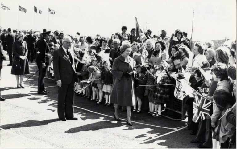 1978: Queen Elizabeth opens the St Fergus gas terminal