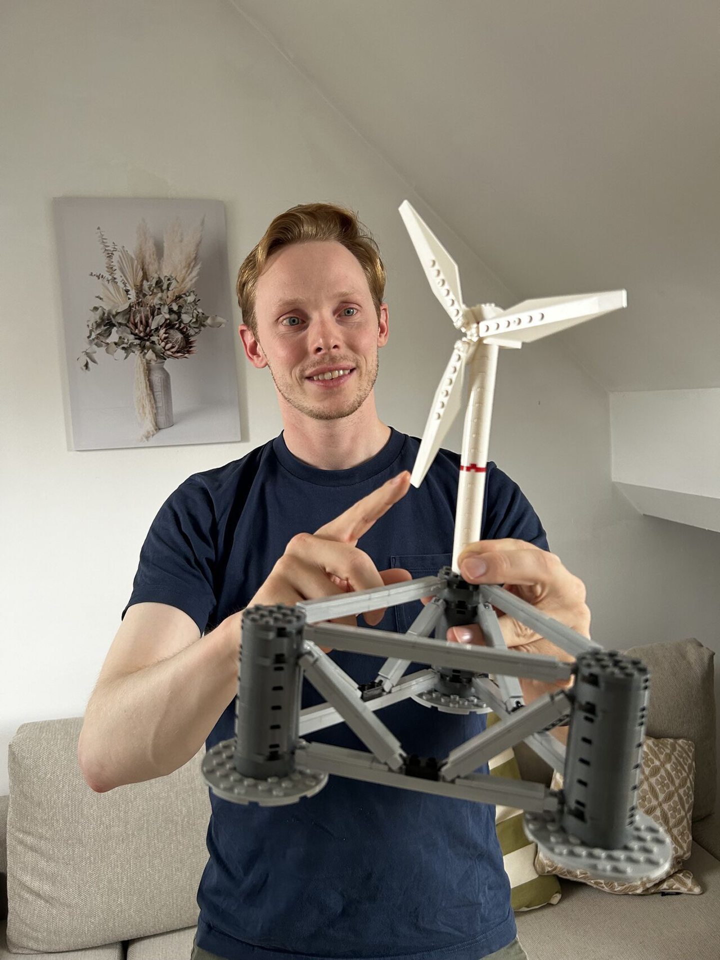Lego floaters and wind turbines aim to inspire future engineers