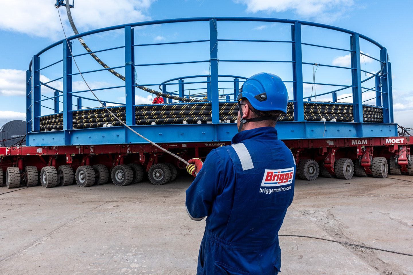 Global Energy Group to supply baskets for SSEN’s subsea cables