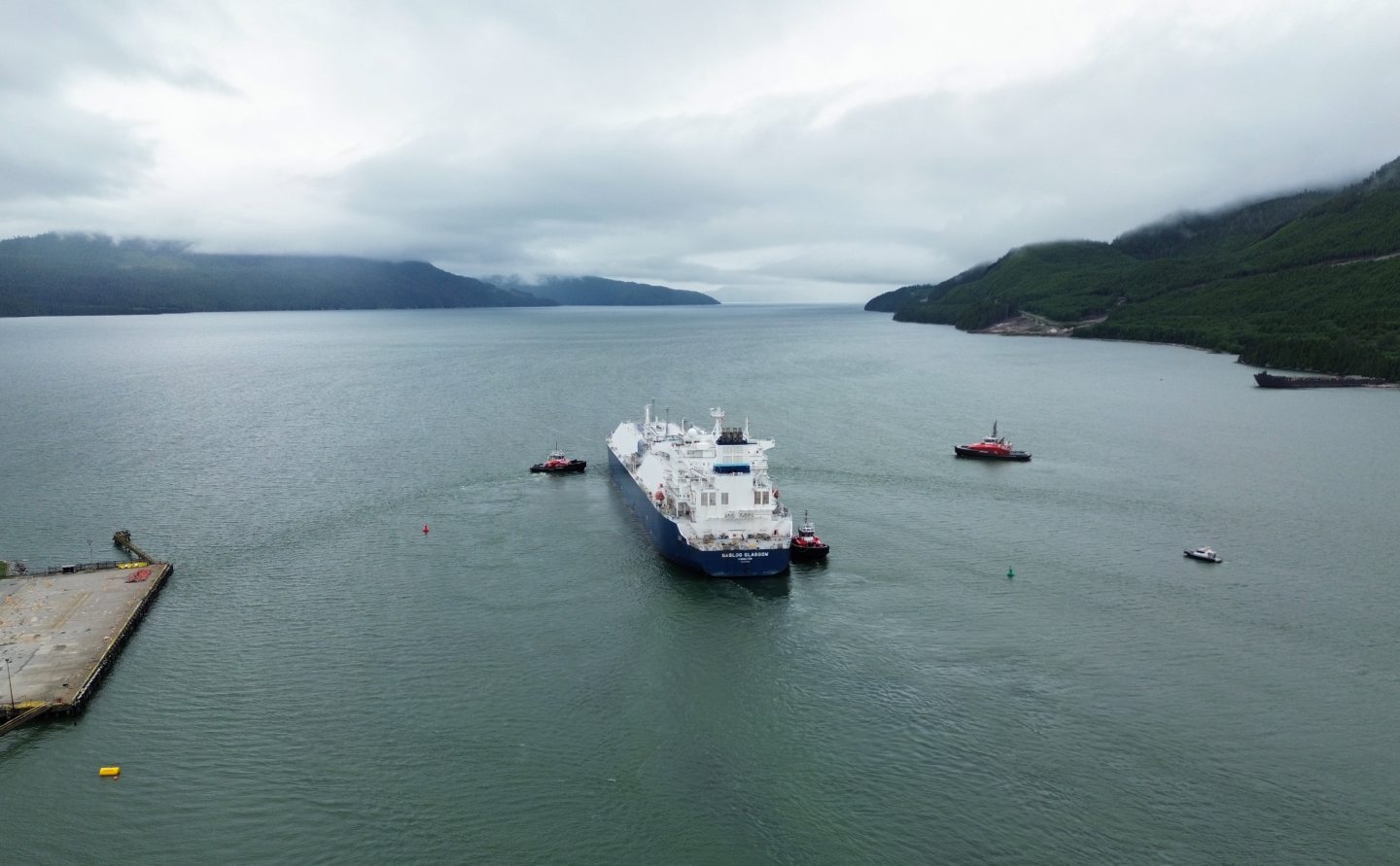 Shell LNG Canada celebrates first cargo