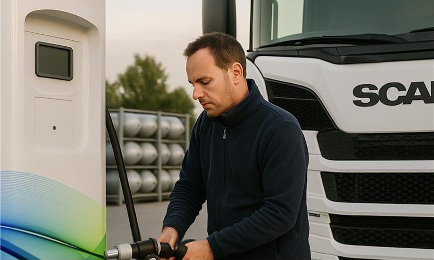 Hydrasun fuelling system picked for £200m HGV hydrogen scheme