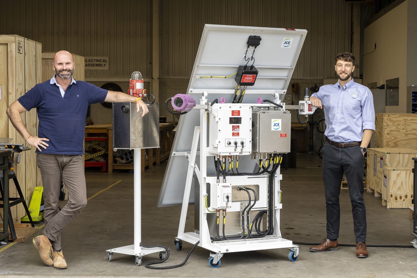 JCE Group launches solar tech at Offshore Europe