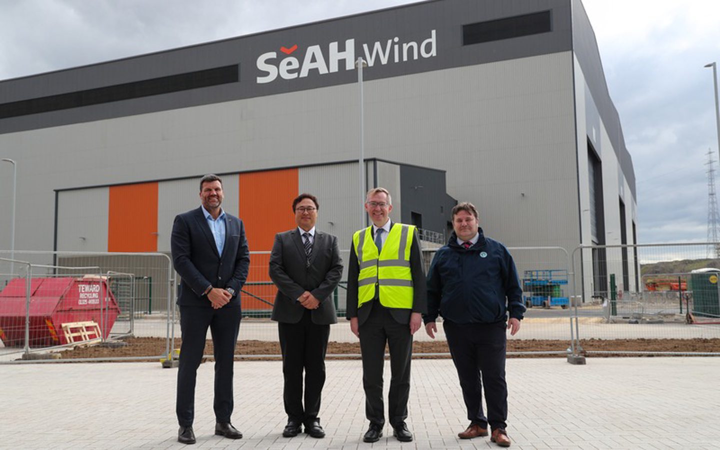 Teesworks wind farm factory workers begin strike action