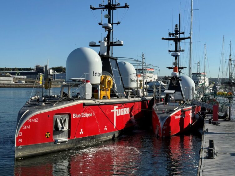 Fugro launches Blue Eclipse North Sea uncrewed vehicle