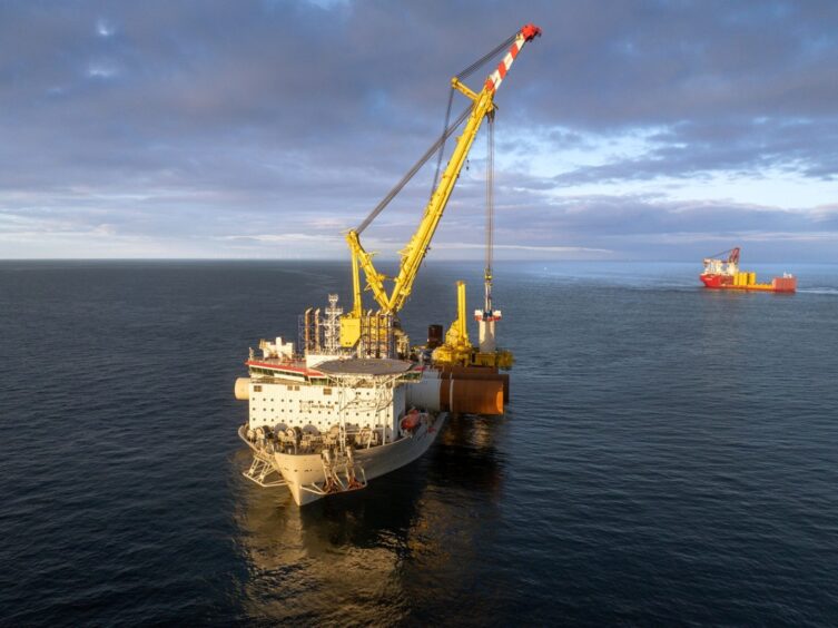 Inch Cape offshore wind farm installs all monopiles
