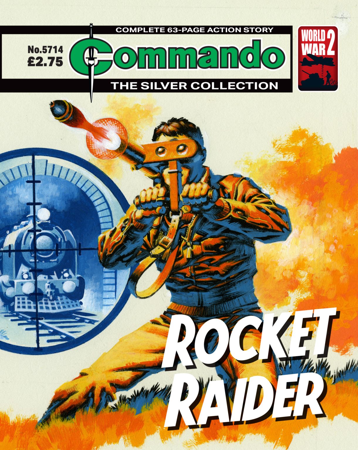 Rocket Raider - Commando Comics