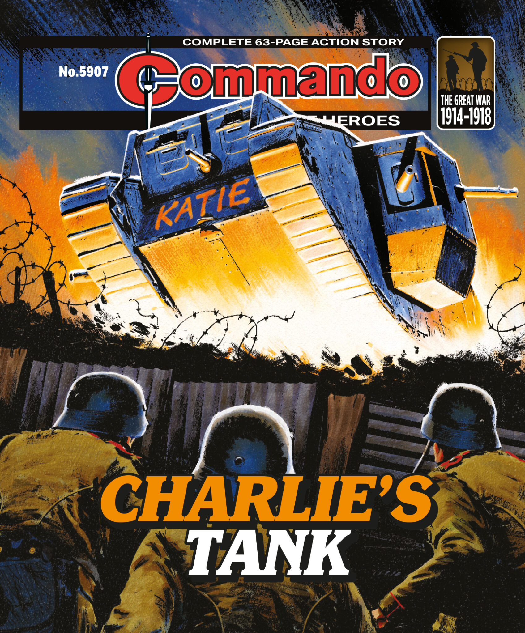 Charlie’s Tank - Commando Comics