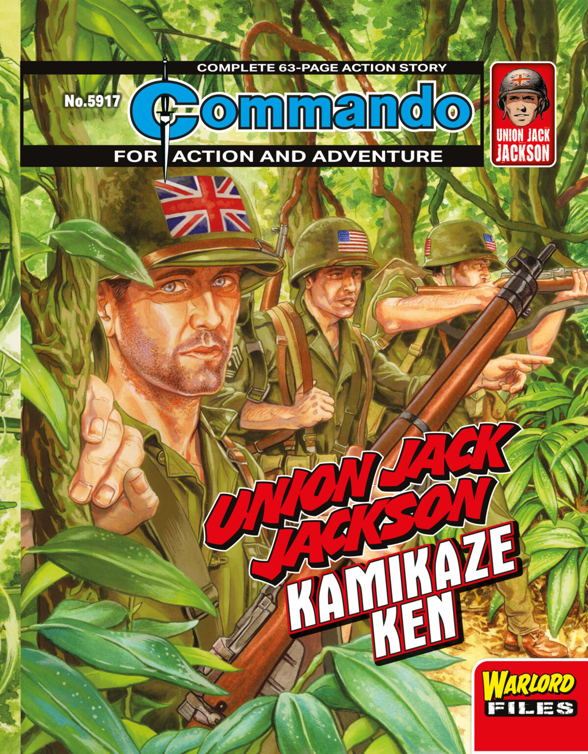 Union Jack Jackson: Kamikaze Ken - Commando Comics