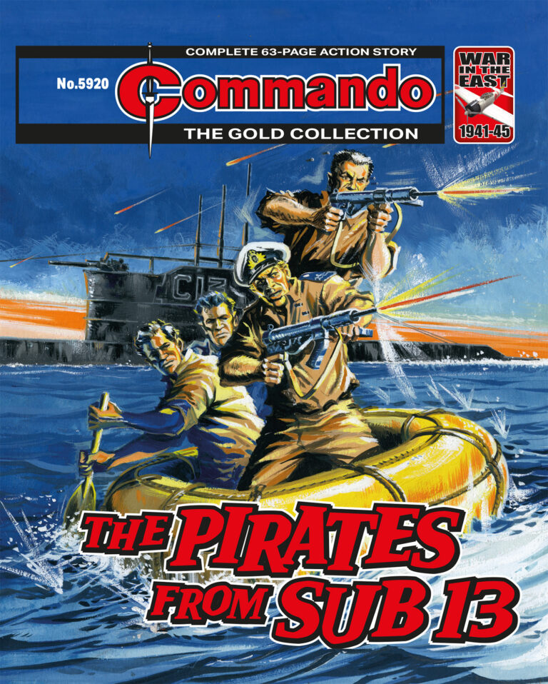 The Pirates From Sub 13 - Commando Comics