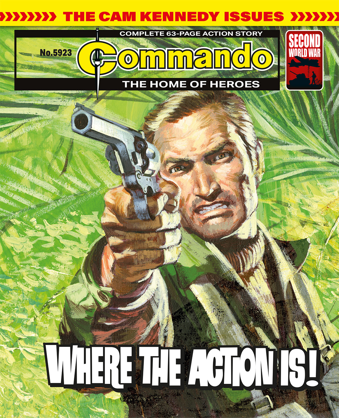 Where The Action Is! - Commando Comics