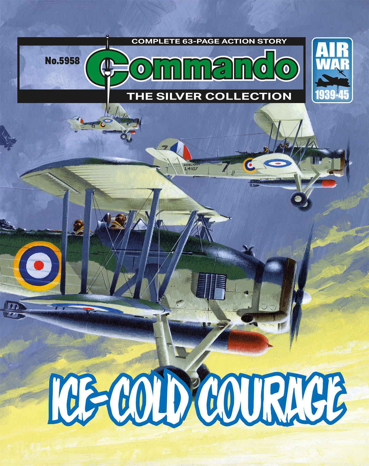 Ice-Cold Courage - Commando Comics