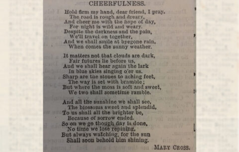 "Cheerfulness" - An Encouraging Poem From The Archive - The People's Friend