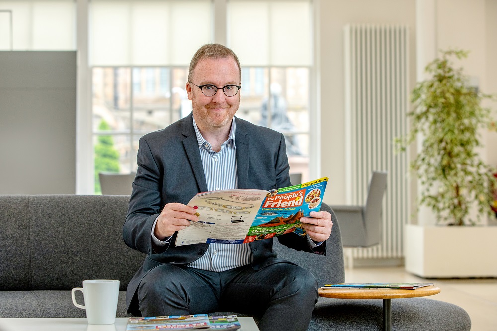 Editor's Diary: Our New Editor Stuart Meets Polly - The People's Friend