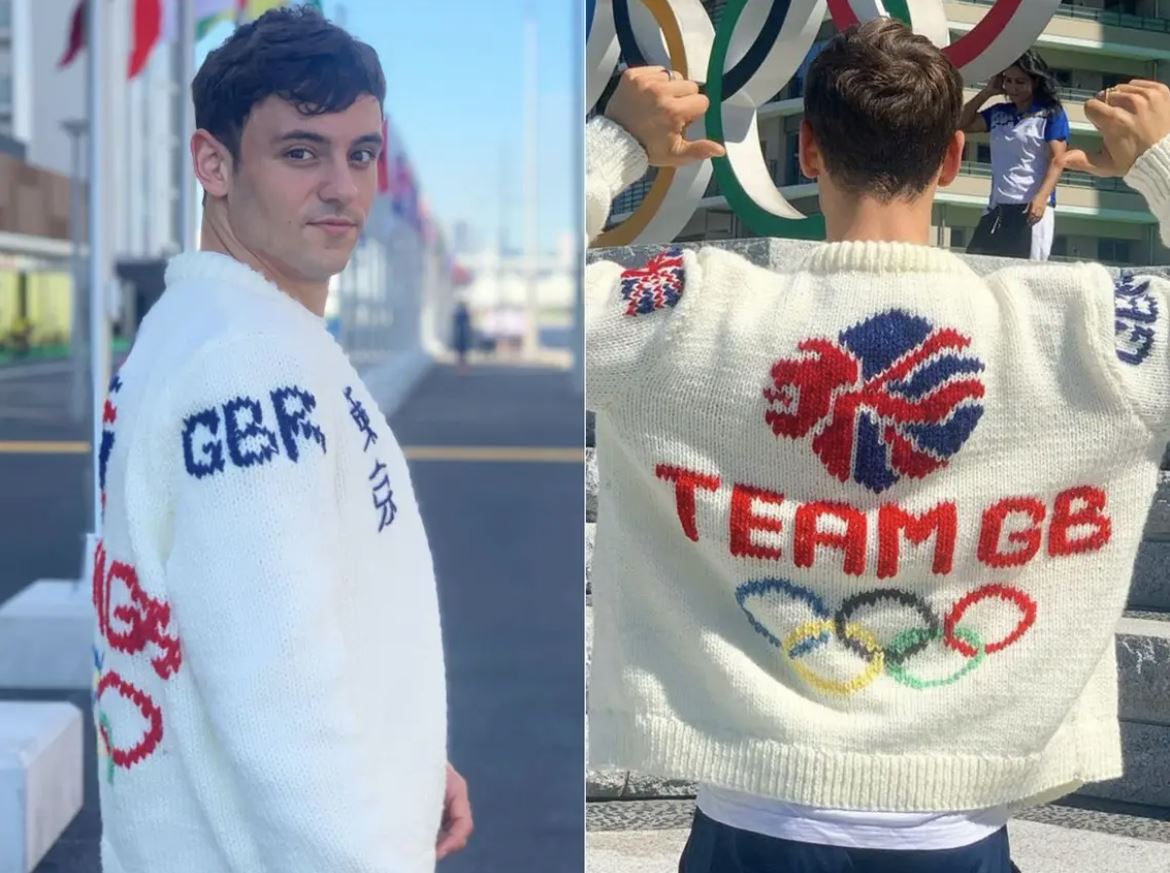 Tom Daley Is Once Again Knitting At The Olympics - The People's Friend