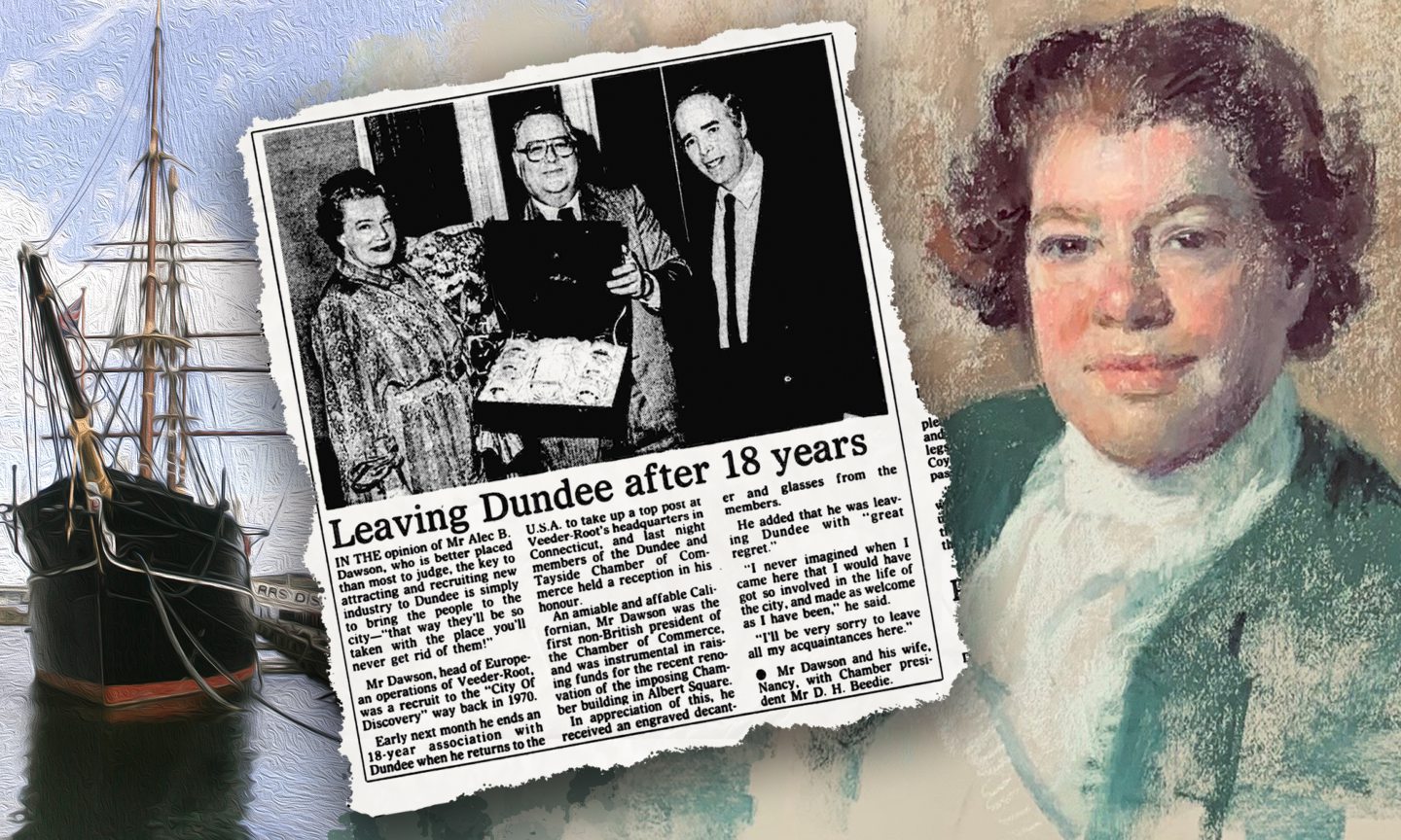 Nancy Dawson: An American who made her mark on Dundee and Fife - The ...