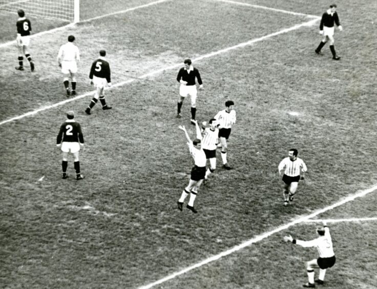 What happened after Dunfermline Athletic won 1968 Scottish Cup