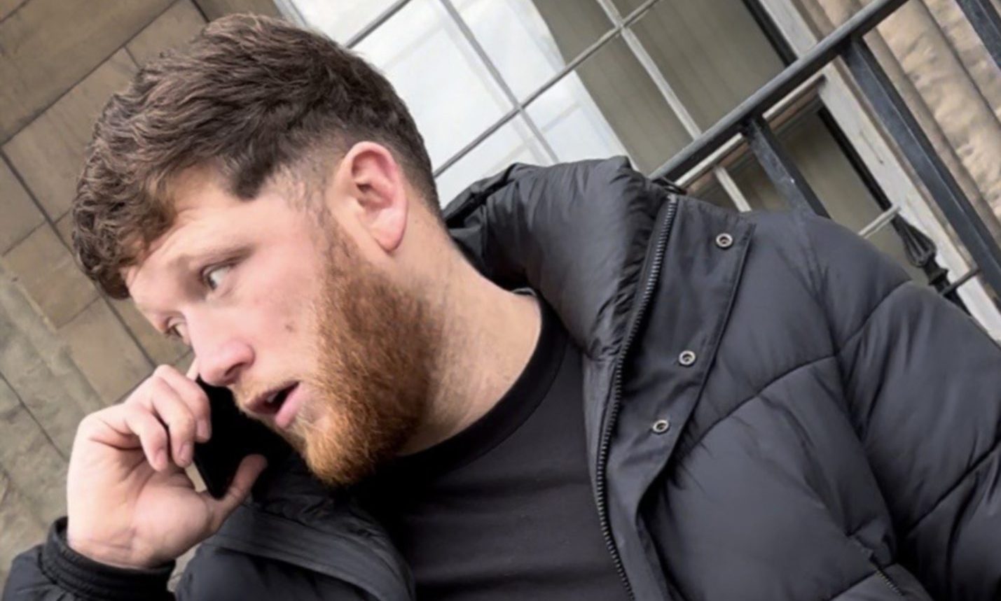 Angus boxer John Docherty drove 105mph in uninsured car