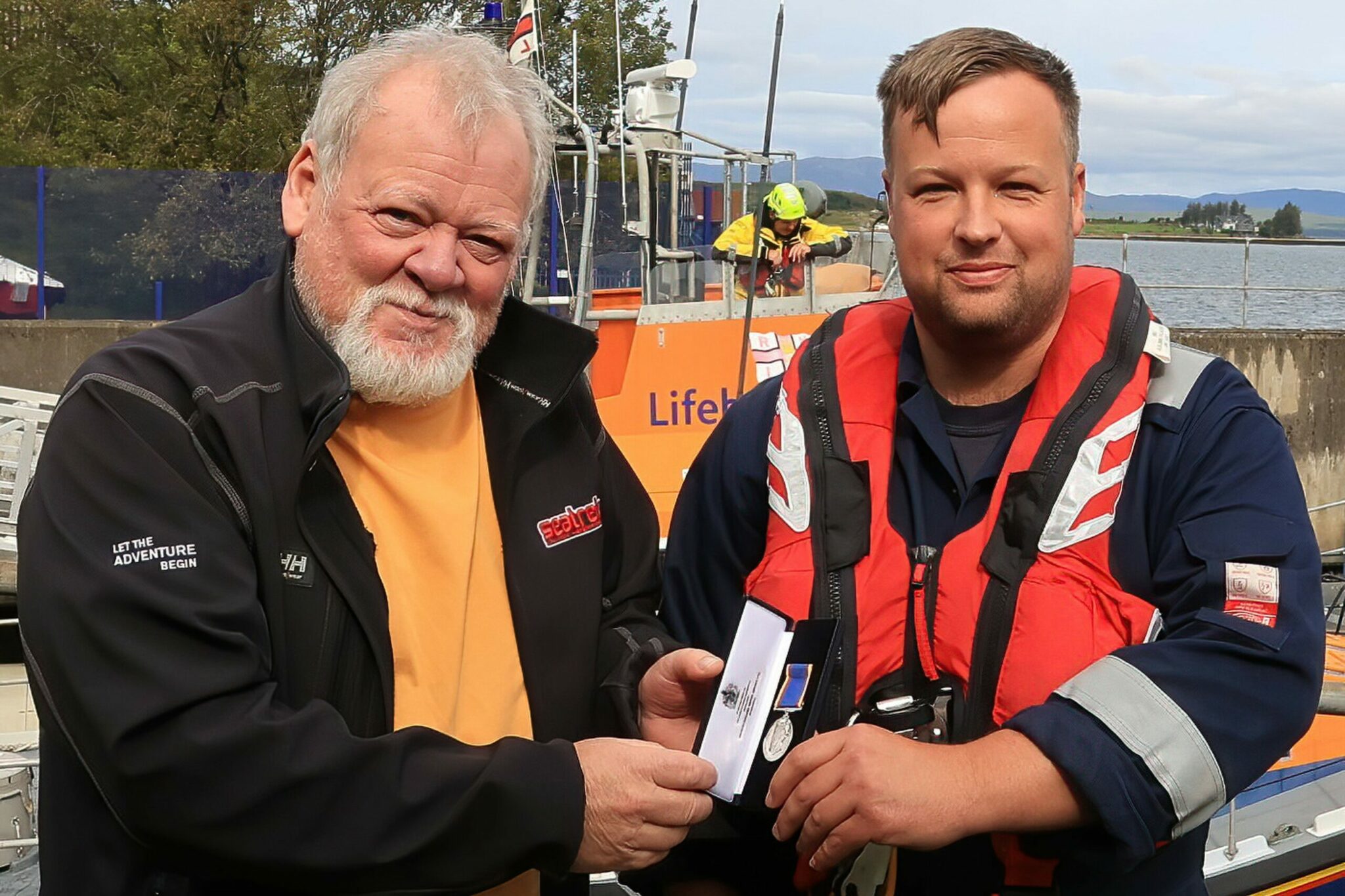 20-year medal for Oban RNLI mechanic - The Oban Times