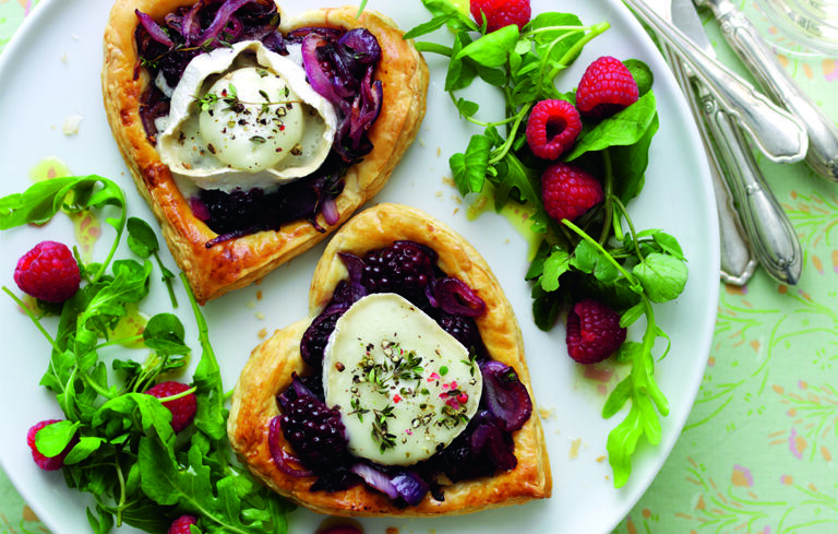 Blackberry and Goats' Cheese Tarts - My Weekly
